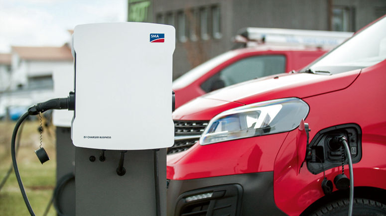 Charging Vehicle Fleets with Solar Power: SMA Unveils EV Charger ...